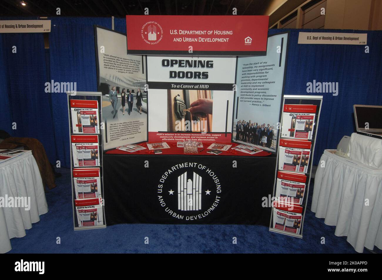 Presidential Management Fellows Job Fair - HUD displays at Presidential ...