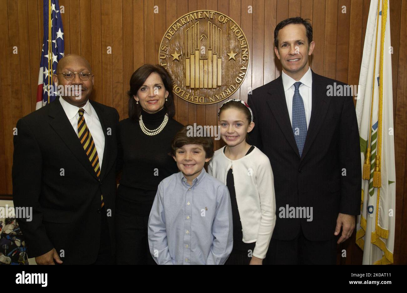 Secretary Alphonso Jackson with Cotton Family - Secretary Alphonso ...