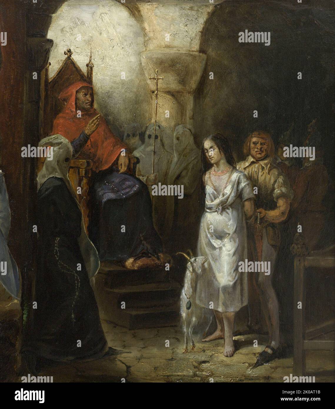 Scenes of Notre-Dame de Paris, 1832 Stock Photo - Alamy