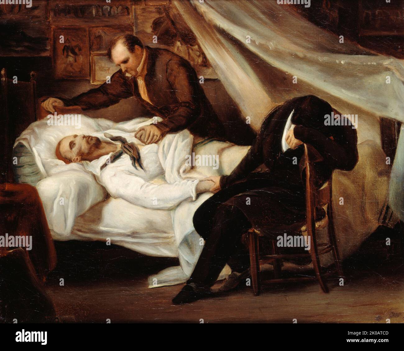 The Death of Gericault, c1824 Stock Photo - Alamy
