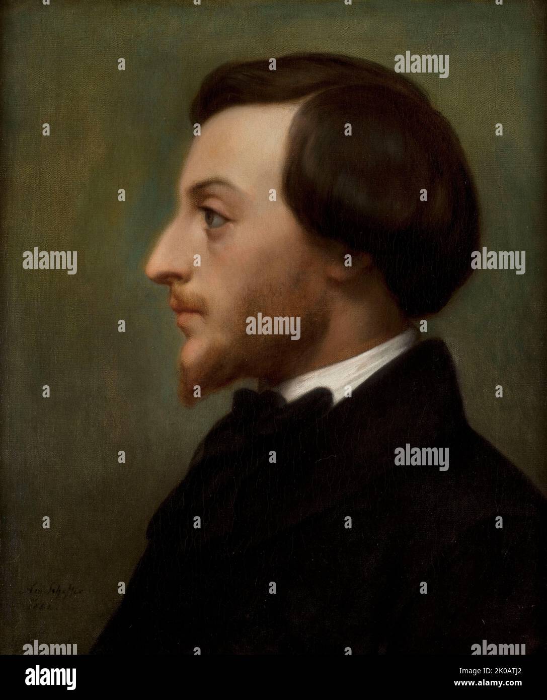 Portrait of Louis Ratisbonne, 1852 Stock Photo - Alamy