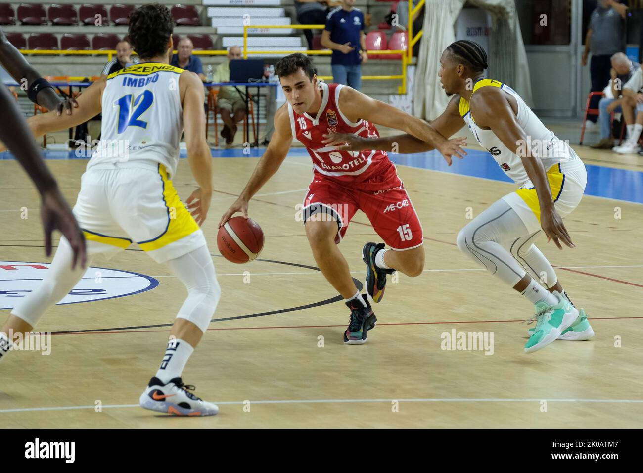 Verona, Italy. 10th September 2022. Friendly match of basketball in ...