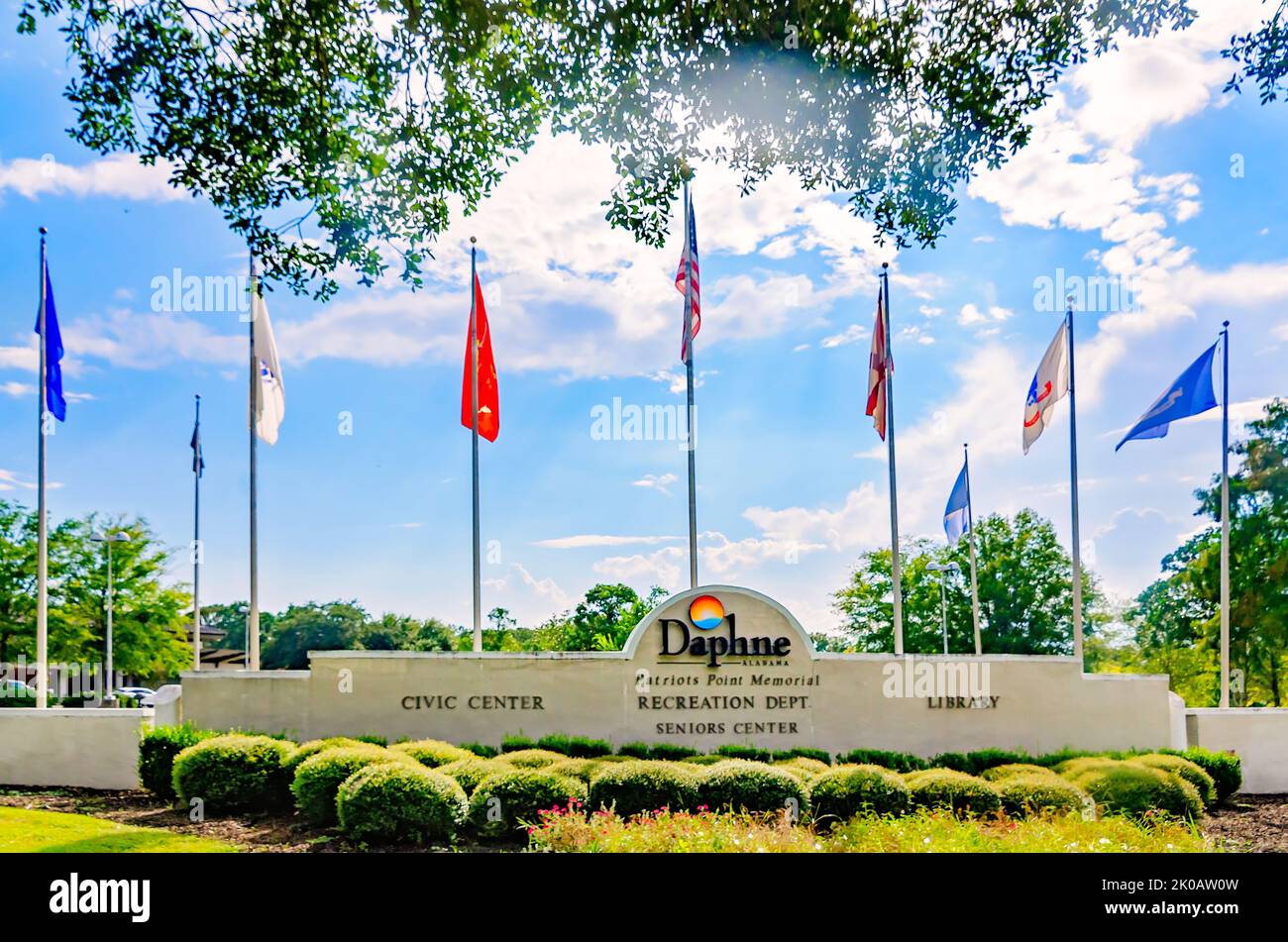 The Patriots Point Memorial is pictured, Sept. 8, 2022, in Daphne ...