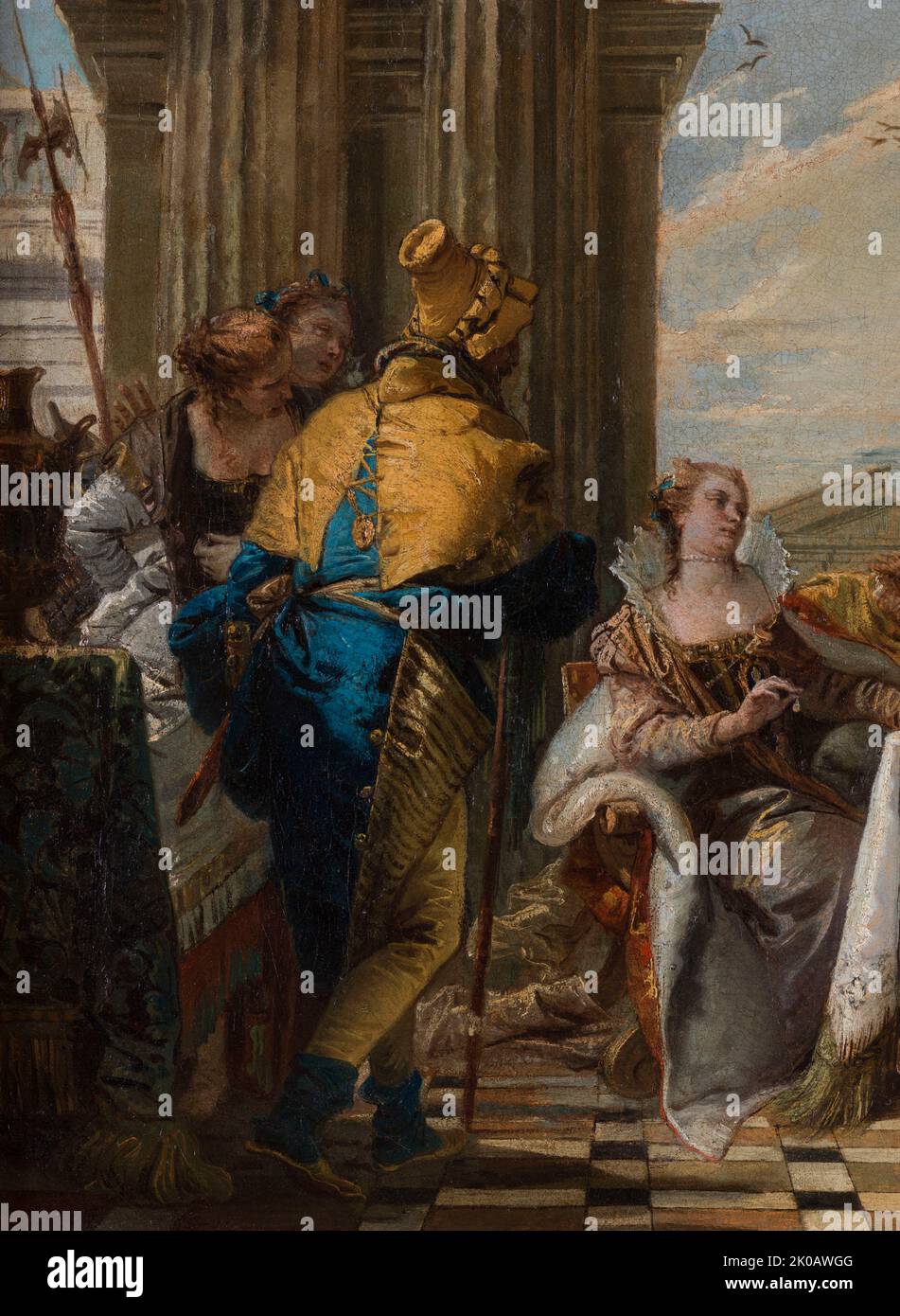 Cleopatra's Banquet, between 1742 and 1743 Stock Photo - Alamy