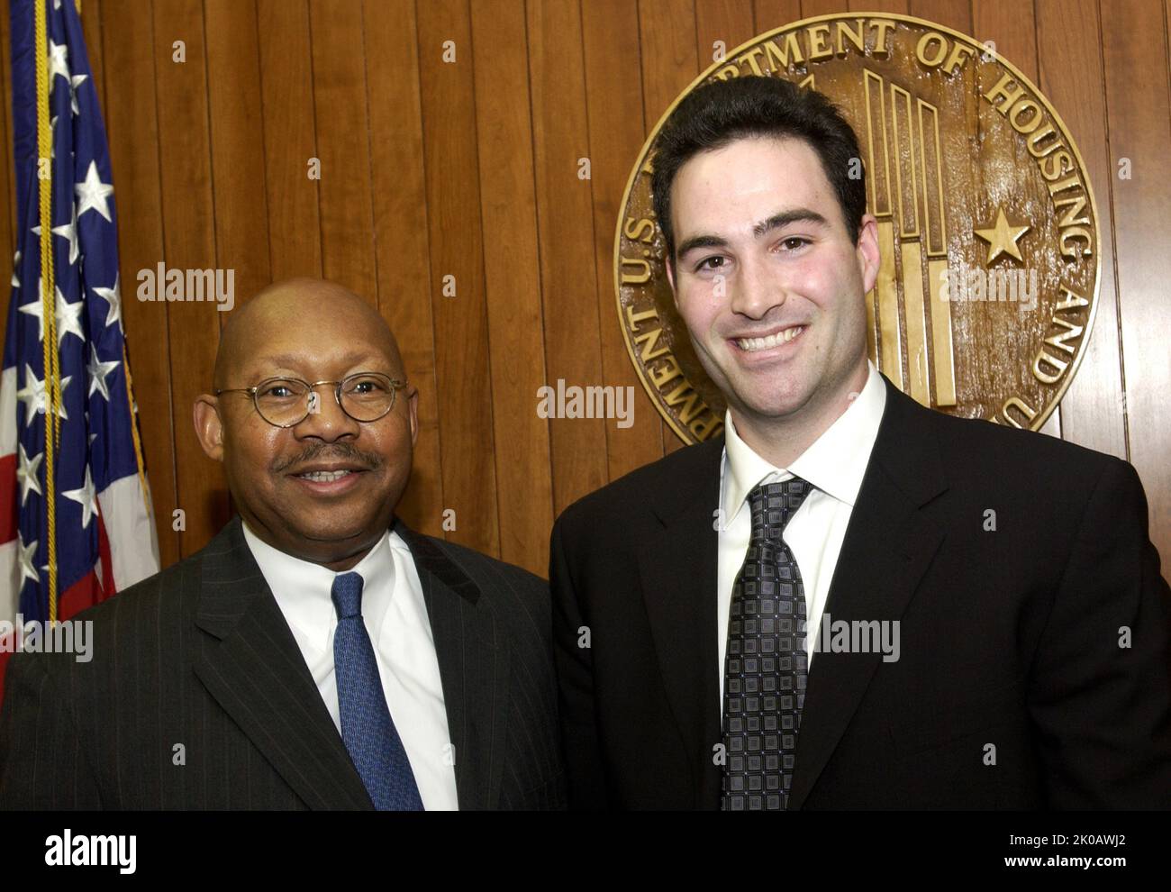 Secretary Alphonso Jackson with Henry Clay Miller - Secretary Alphonso ...