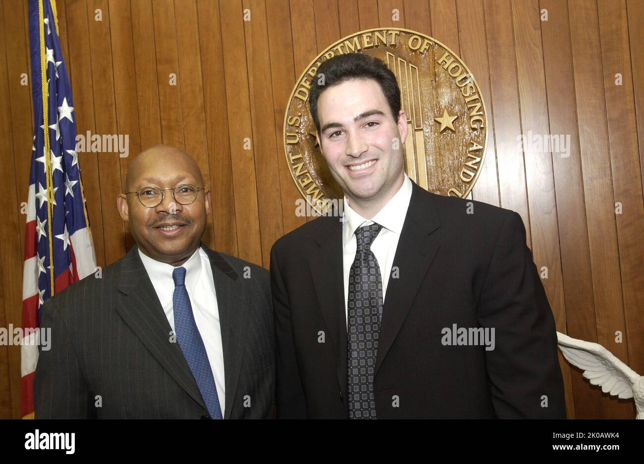Secretary Alphonso Jackson with Henry Clay Miller - Secretary Alphonso ...