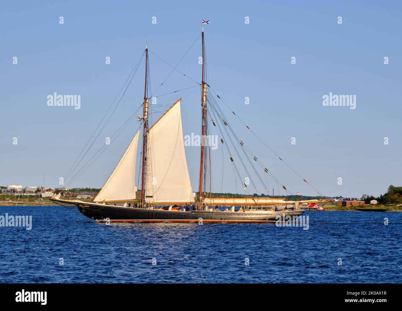 Halifax, Nova Scotia, Canada. September 10th, 2022. The Bluenose II ...