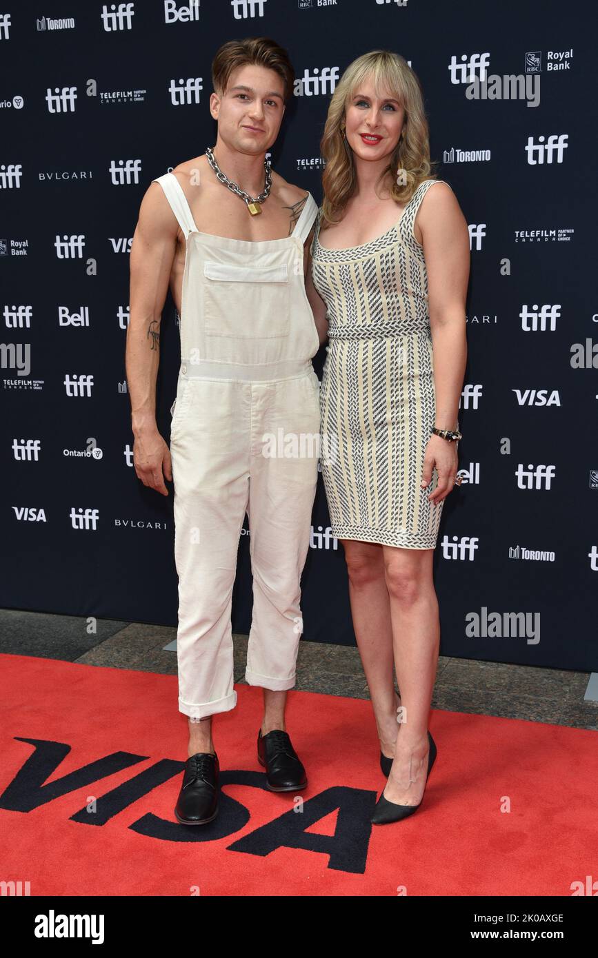 Marval A Rex and Zackary Drucker arrives at the premiere of Biosphere ...