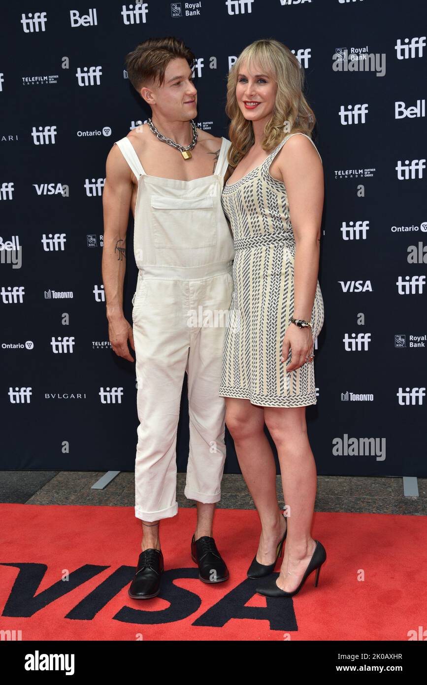 Marval A Rex and Zackary Drucker arrives at the premiere of Biosphere ...