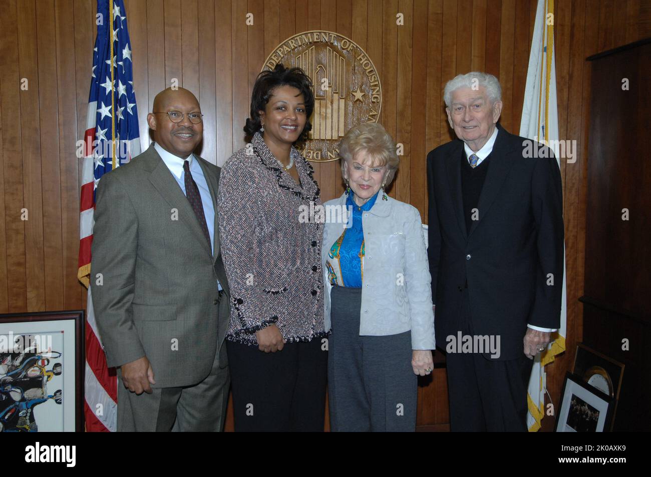 Visit of General Wallace Robinson, Wife to HUD - Visit of retired ...