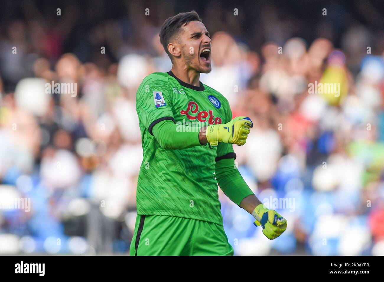 Naples, Italy. 10 Sep, 2022. Alex Meret of SSC Napoli during the Serie ...