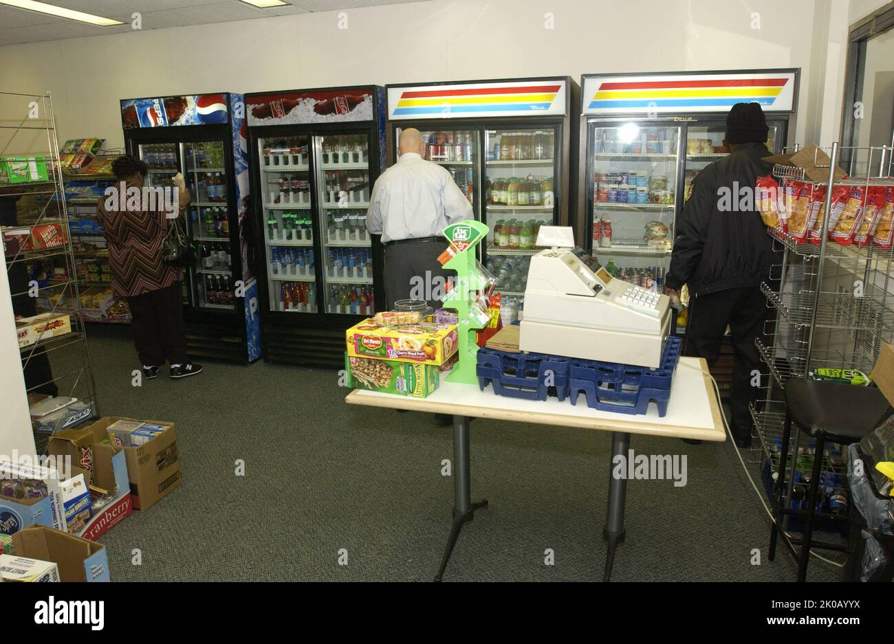 Renovation of Cafeteria, Auditorium, Snack Bar Areas - Views from areas ...