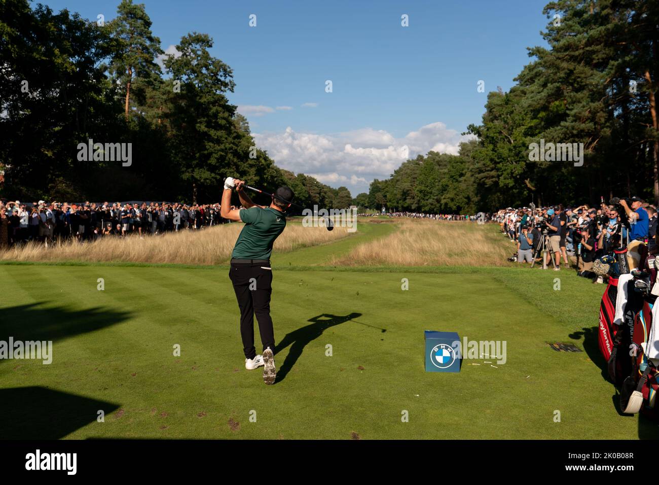 Matt Fitzpatrick (ENG) 15th tee during the BMW PGA Championship 2022 at ...