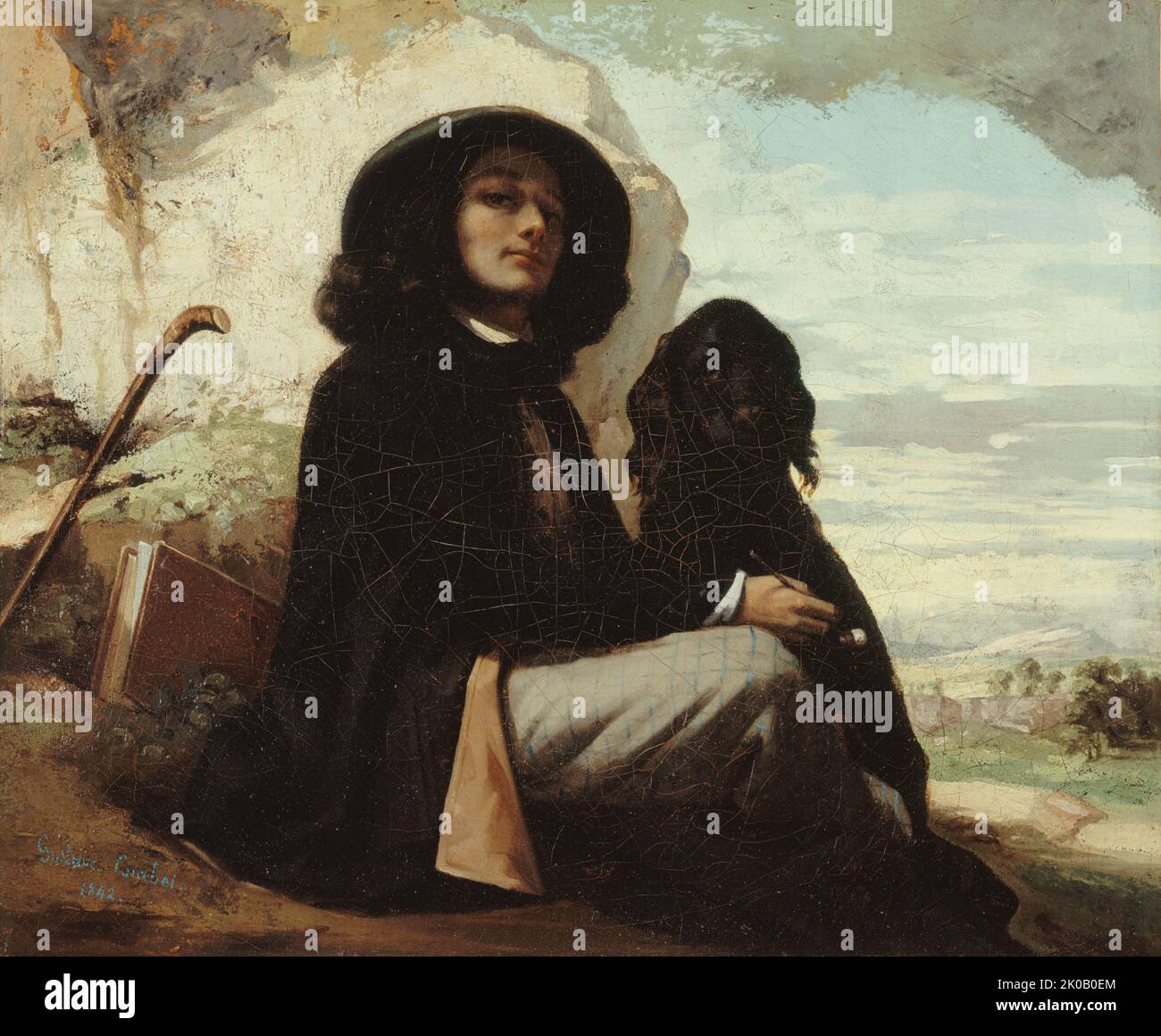 Gustave courbet autoportrait hi-res stock photography and images - Alamy
