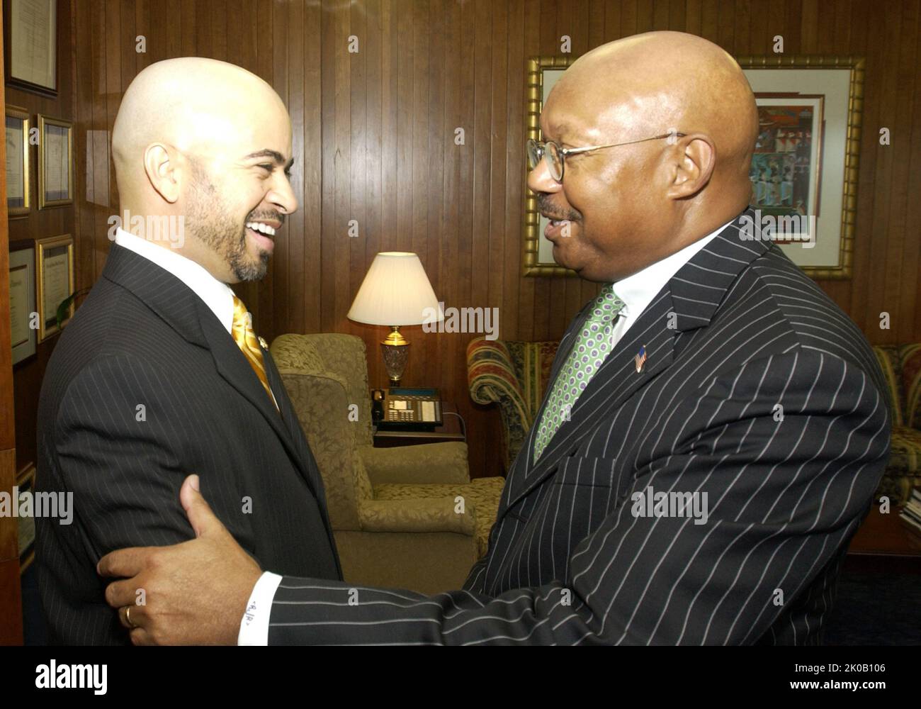 Secretary Alphonso Jackson with Darryl Bell - Secretary Alphonso ...