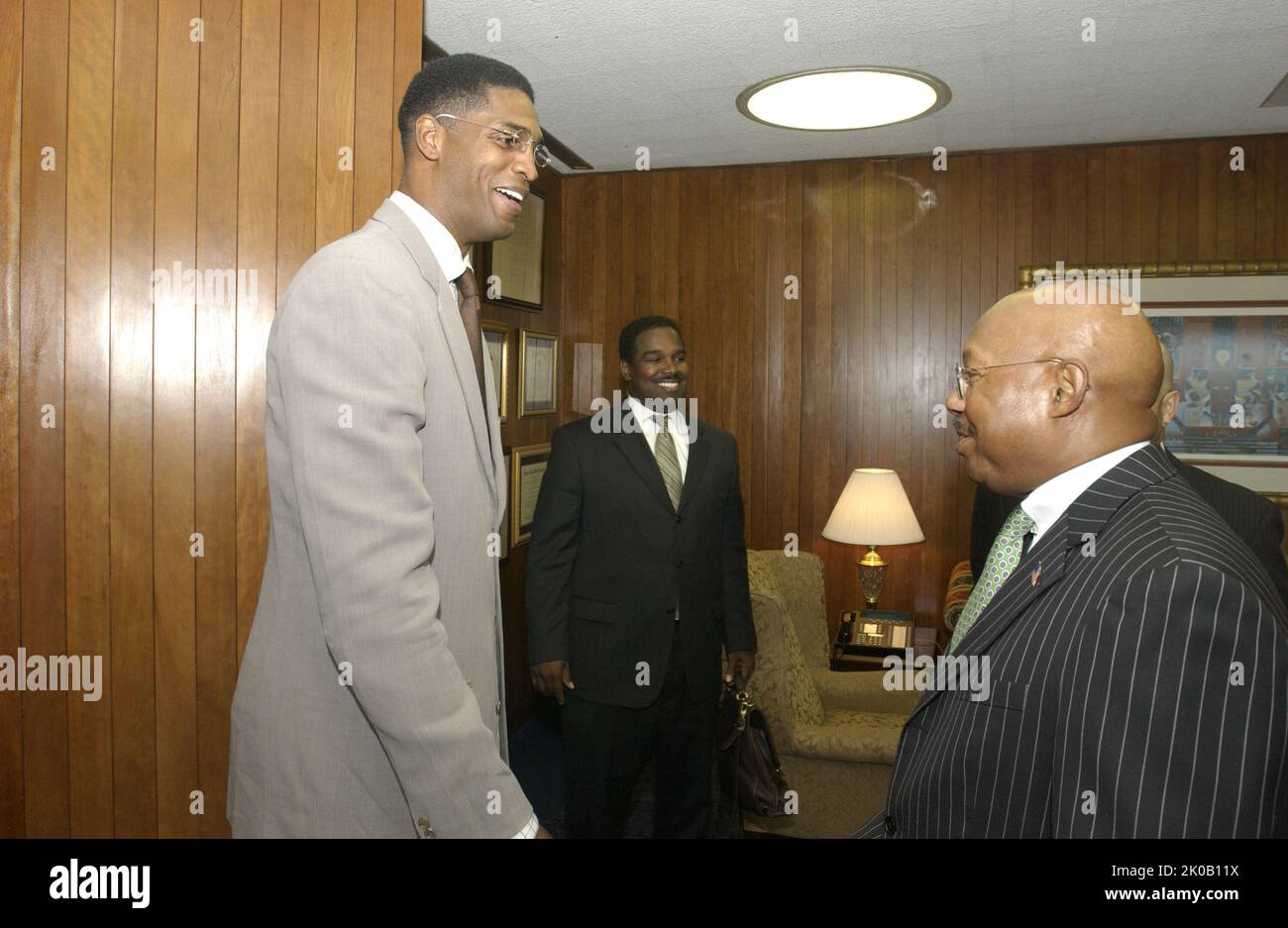 Secretary Alphonso Jackson with Visitors - Secretary Alphonso Jackson ...