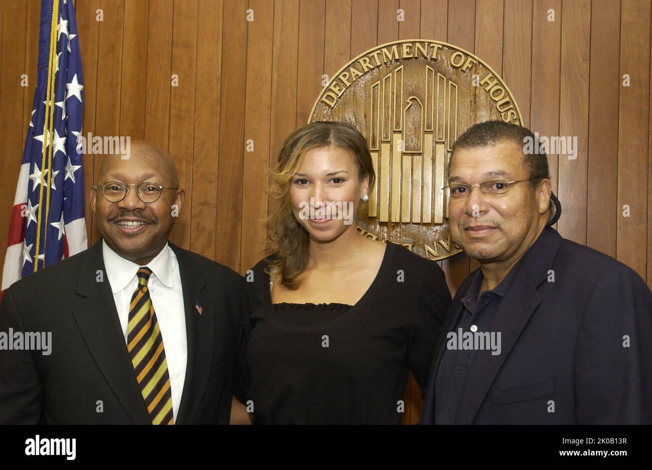 Secretary Alphonso Jackson with Visitors - Secretary Alphonso Jackson ...