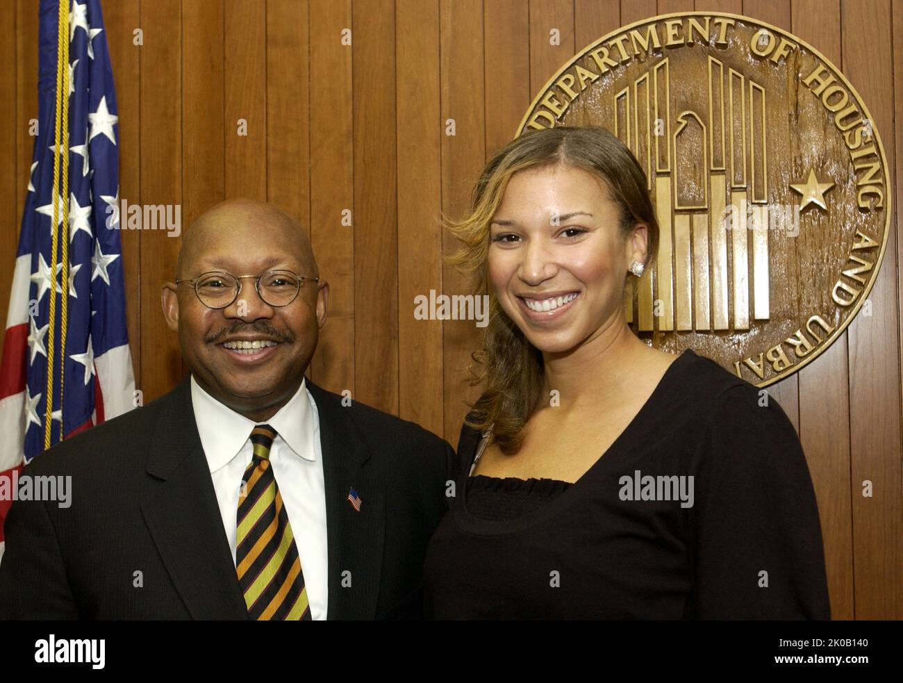 Secretary Alphonso Jackson with Visitors - Secretary Alphonso Jackson ...