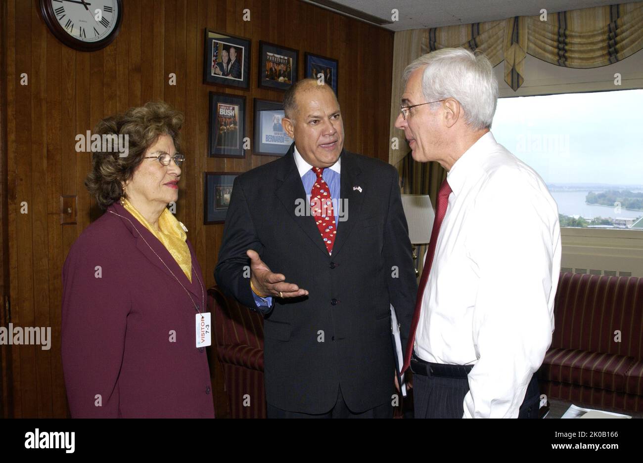 Deputy Secretary Roy Bernardi Visited by Nelson Bregon and Aunt ...