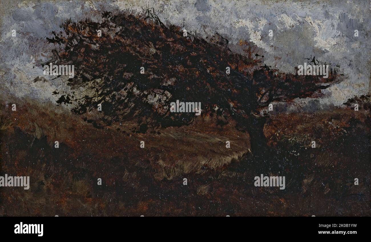 Le coup de vent, between 1850 and 1860 Stock Photo - Alamy