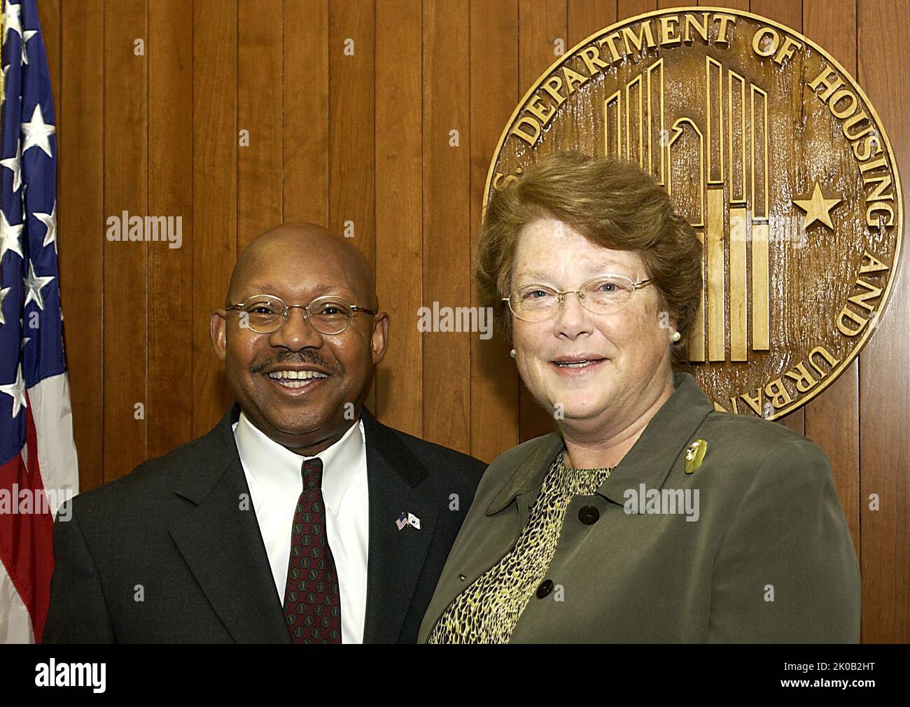 Secretary Alphonso Jackson with Schedule C Officials - Secretary ...
