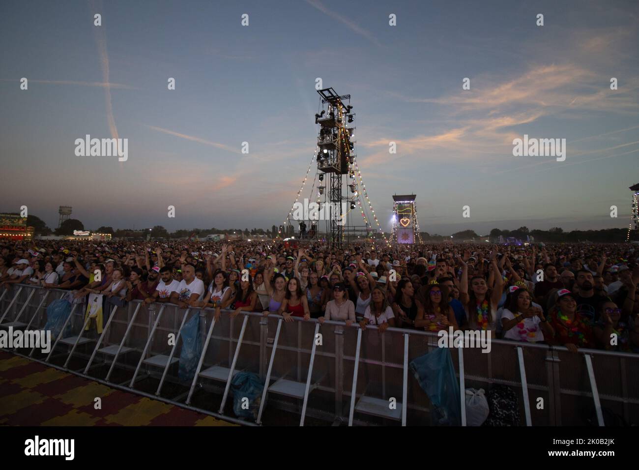 Aereoporto di Bresso, Bresso, Italy, September 10, 2022, The crowd in ...
