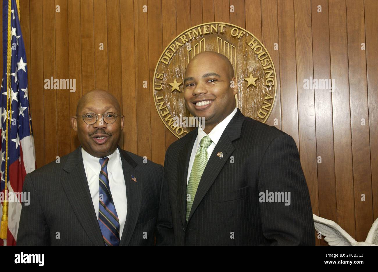 Secretary Alphonso Jackson with Ron Thomas - Secretary Alphonso Jackson ...