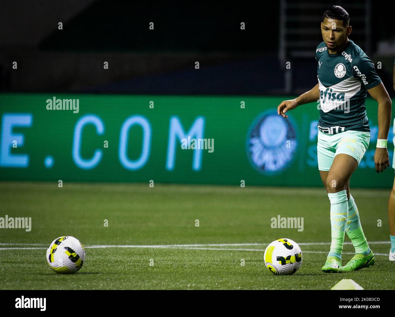 SÃO PAULO, SP - 10.09.2022: PALMEIRAS SP X JUVENTUDE RS - Match between ...