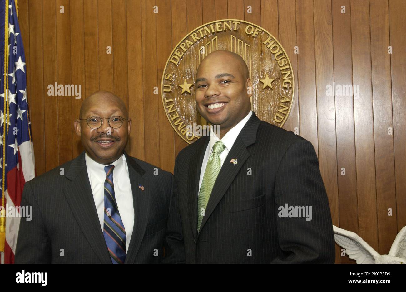 Secretary Alphonso Jackson with Ron Thomas - Secretary Alphonso Jackson ...