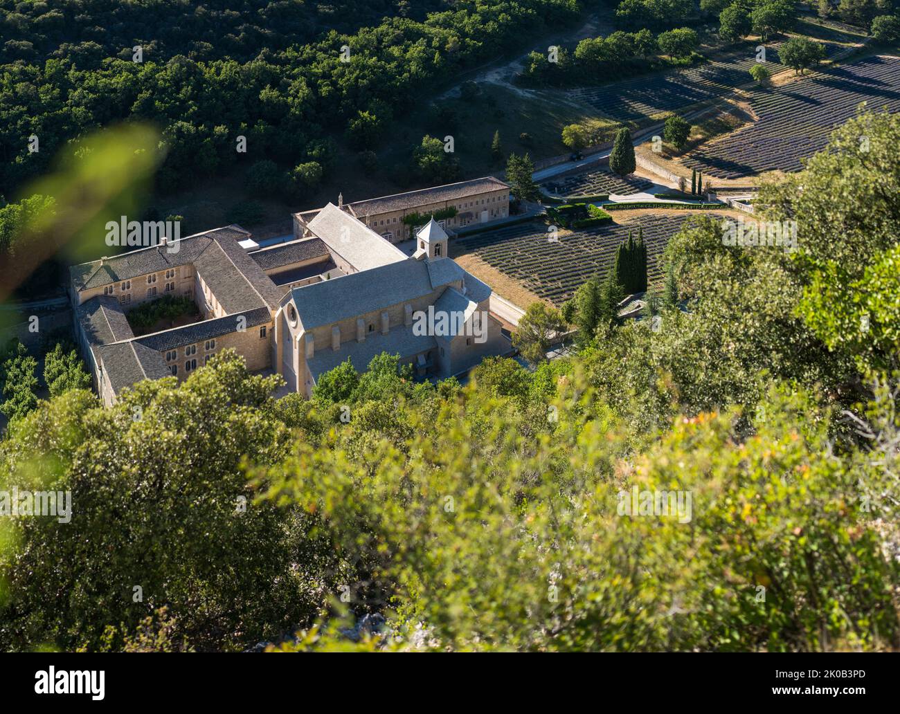 Abbaye Senanque, Provence, France, Europe Stock Photo - Alamy