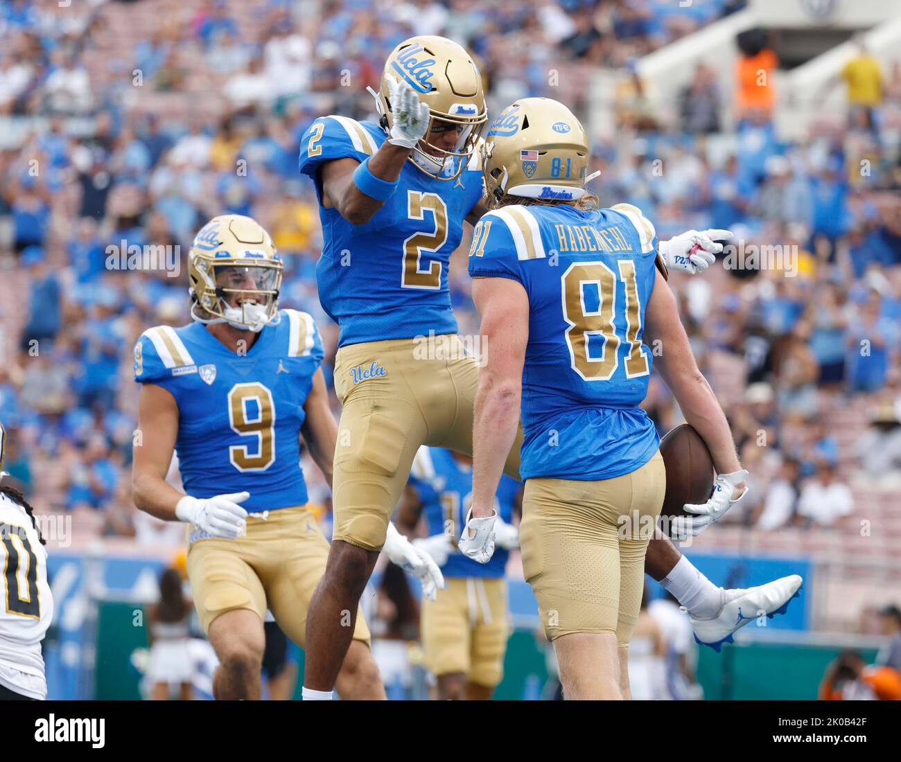 Pasadena, California, USA. 10th Sep, 2022. UCLA Bruins tight end Hudson ...