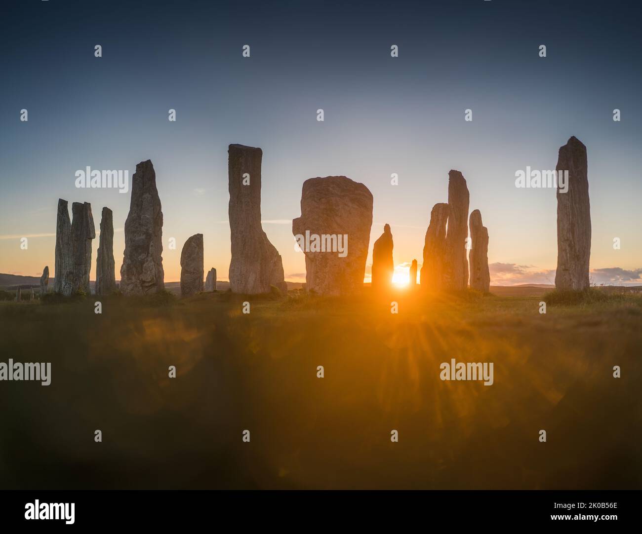 Callanish standing stones, Isle of Lewis, Scotland, Europe Stock Photo ...