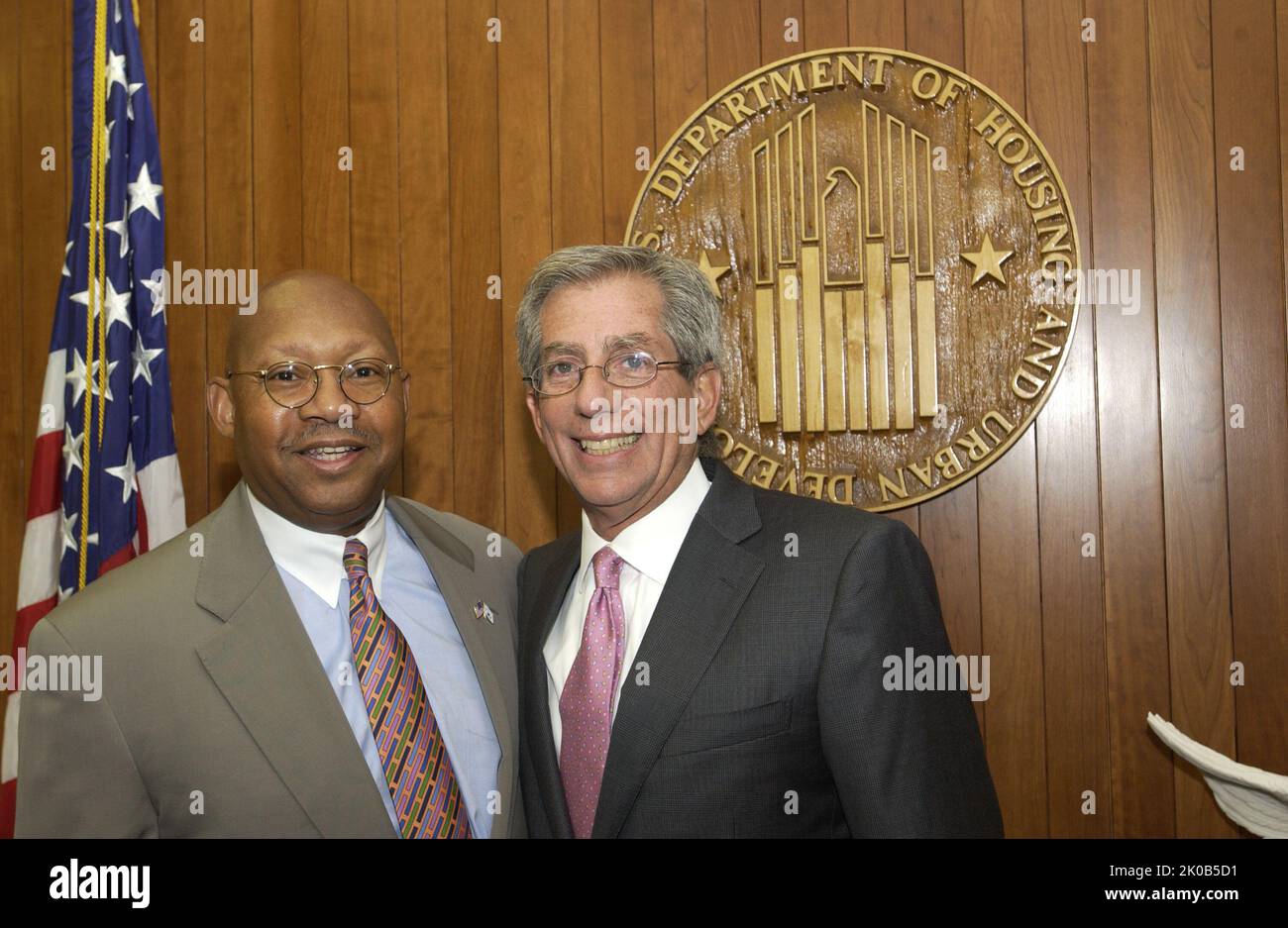 Secretary Alphonso Jackson with Fred Zeidman - Secretary Alphonso ...