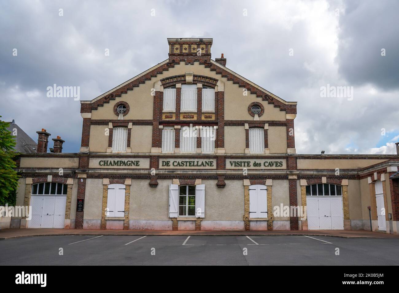 Champagne de Castellane House main facilities in Epernay, France Stock ...