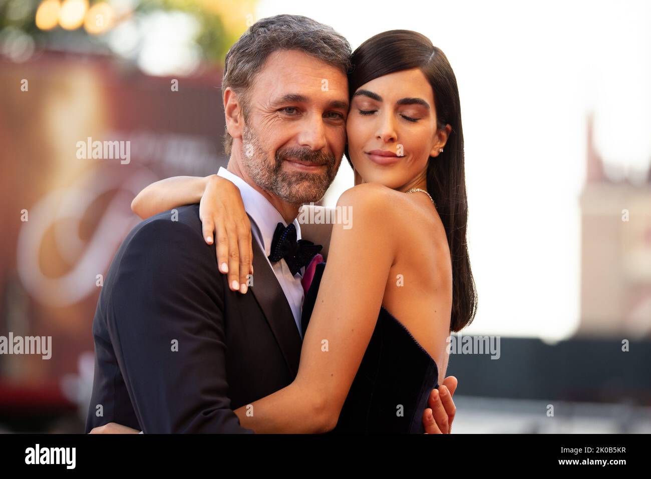 Raoul Bova and festival hostess Rocio Munoz Morales attend the closing ...