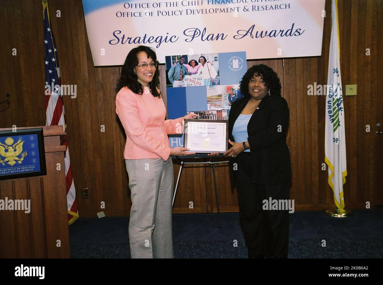 HUD Strategic Planning Recognition Ceremony - HUD senior officials ...