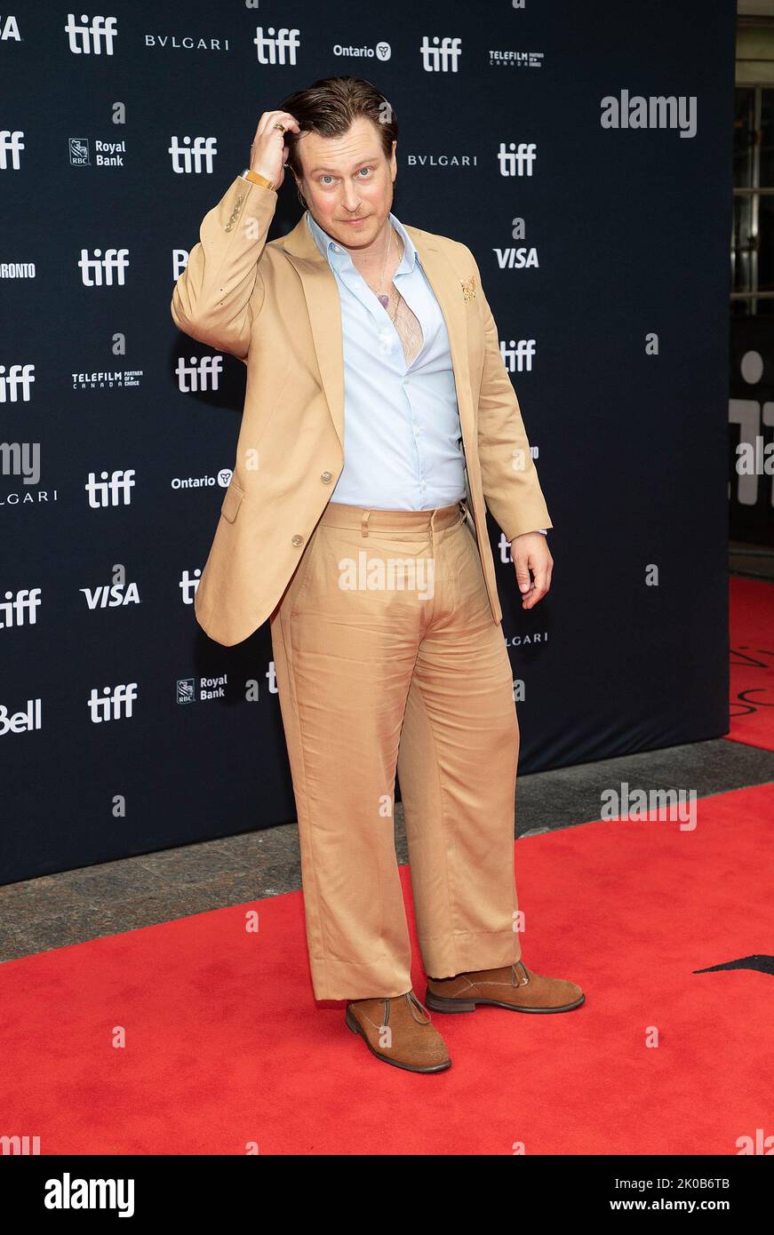 Noah Segan attends the "Glass Onion: A Knives Out Mystery" Premiere during the 2022 Toronto ...