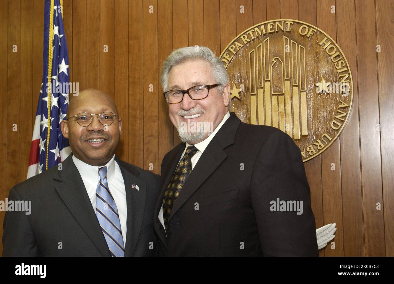Secretary Alphonso Jackson with J. Kim Tucci - Secretary Alphonso ...