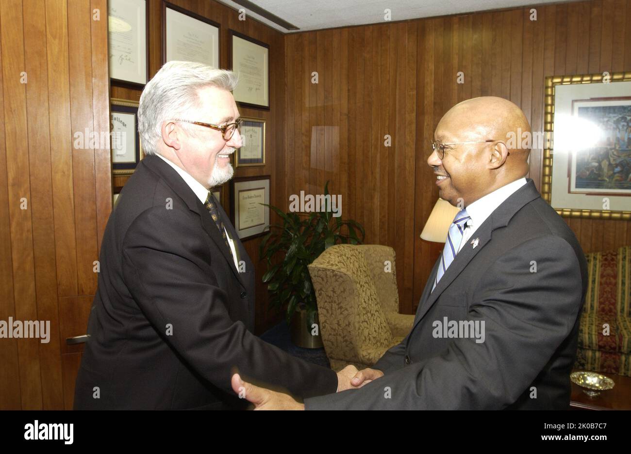 Secretary Alphonso Jackson with J. Kim Tucci - Secretary Alphonso ...