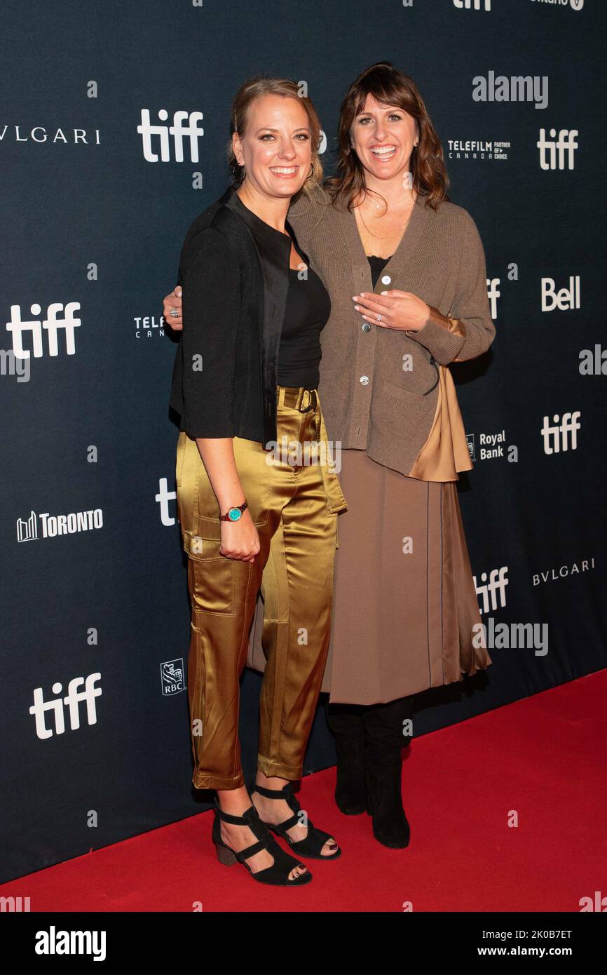 Toronto, Canada. 09th Sep, 2022. Amanda Bowers, Molly Conners attend ...