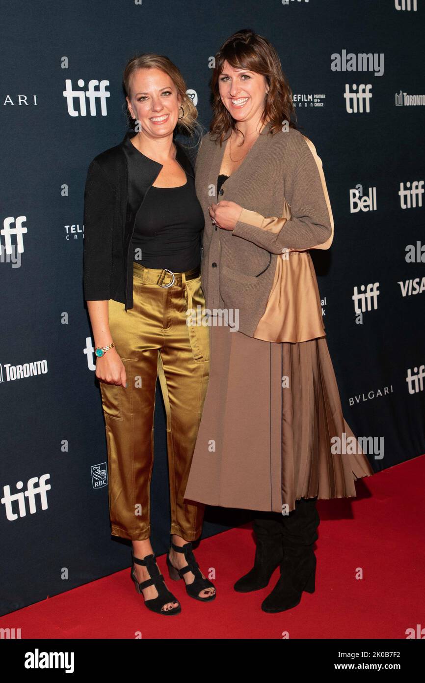 Toronto, Canada. 09th Sep, 2022. Amanda Bowers, Molly Conners attend ...