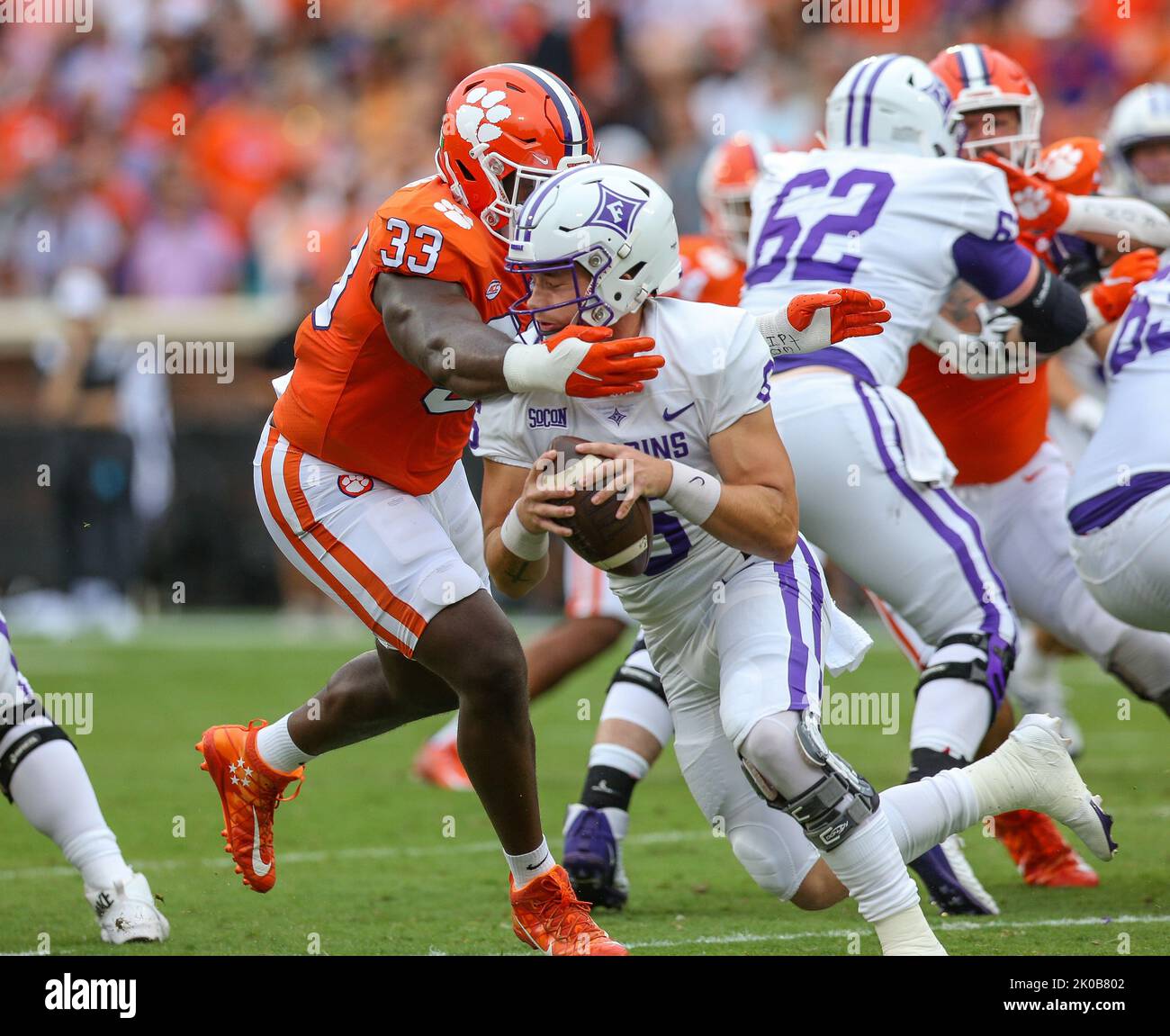 Clemson football 2022 hi-res stock photography and images - Alamy