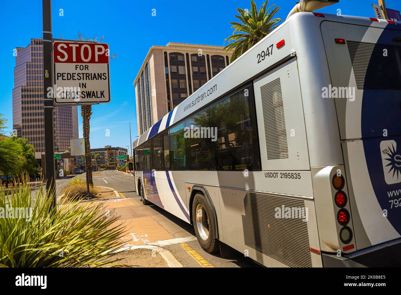 Downtown tucson arizona bus hi-res stock photography and images - Alamy