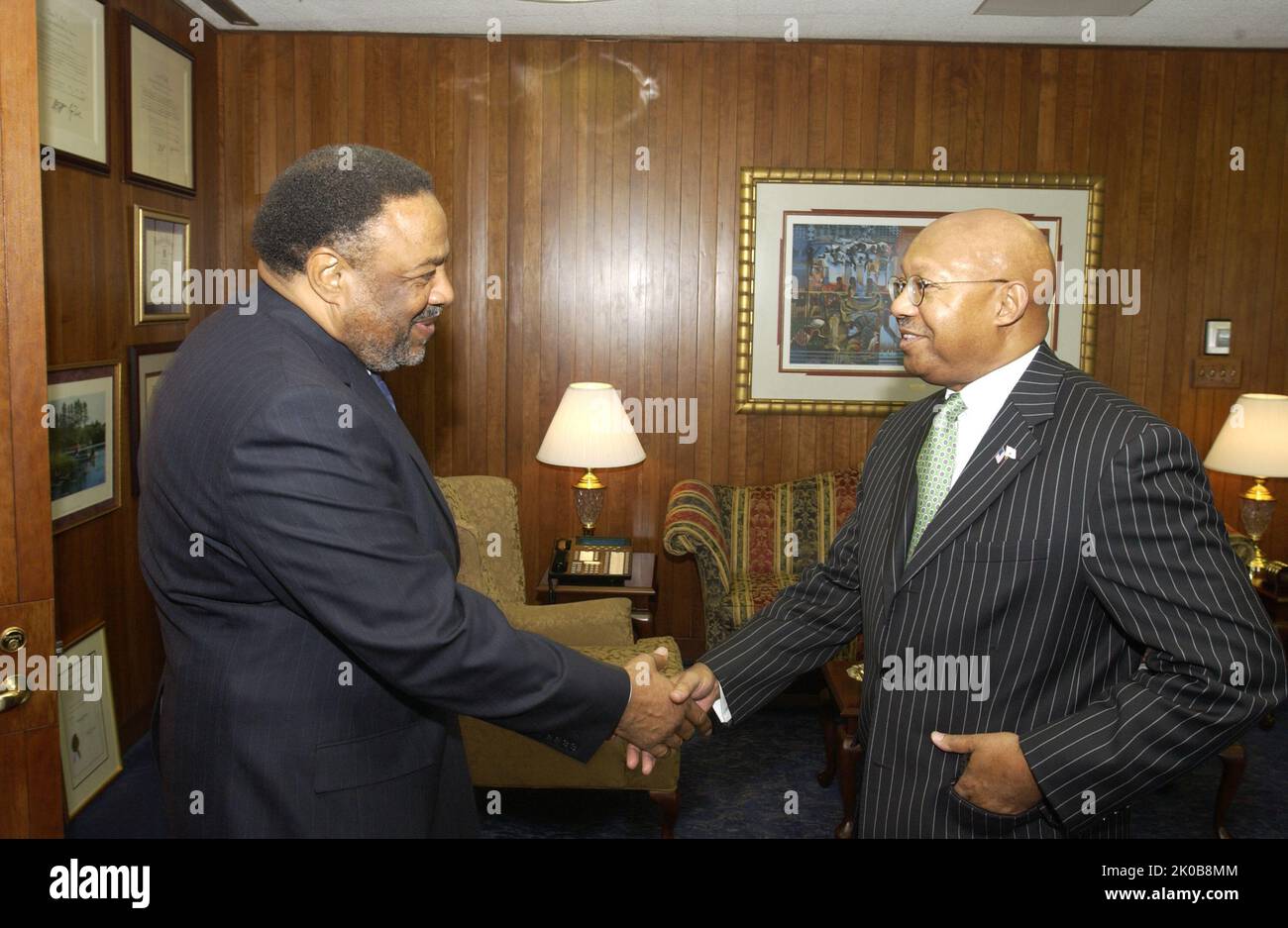 Secretary Alphonso Jackson with Mobile Mayor Samuel Jones - Secretary ...