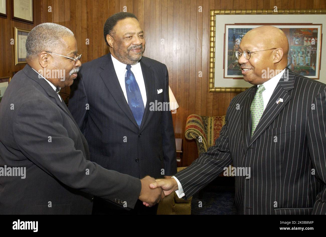 Secretary Alphonso Jackson with Mobile Mayor Samuel Jones - Secretary ...