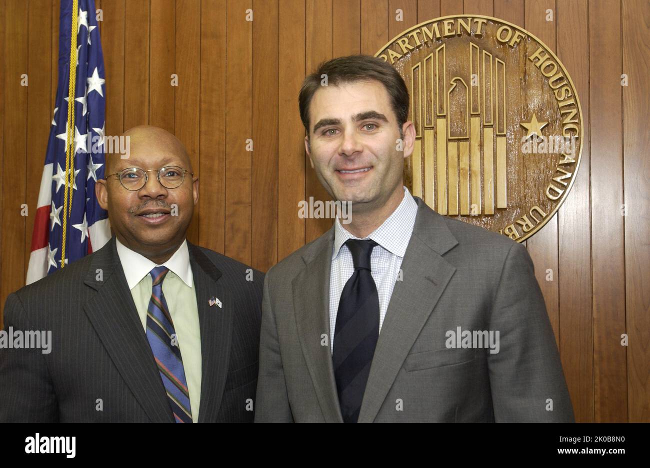 Secretary Alphonso Jackson with South Carolina Lieutenant Governor ...