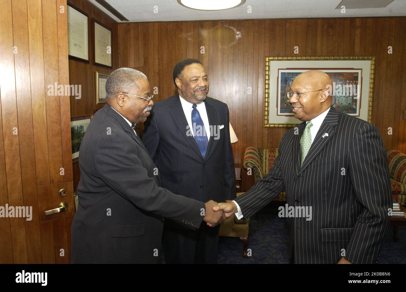 Secretary Alphonso Jackson with Mobile Mayor Samuel Jones - Secretary ...