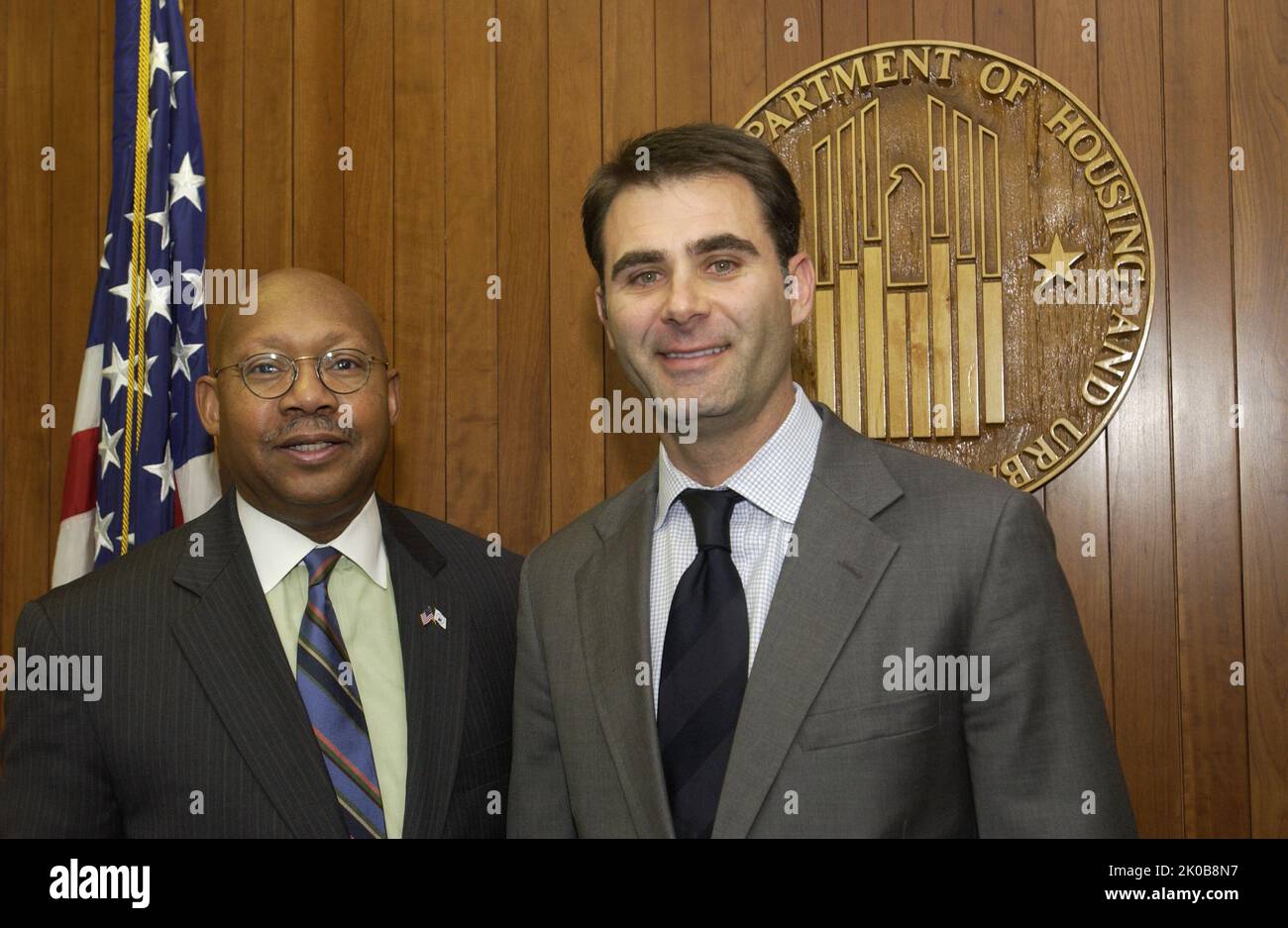 Secretary Alphonso Jackson with South Carolina Lieutenant Governor ...