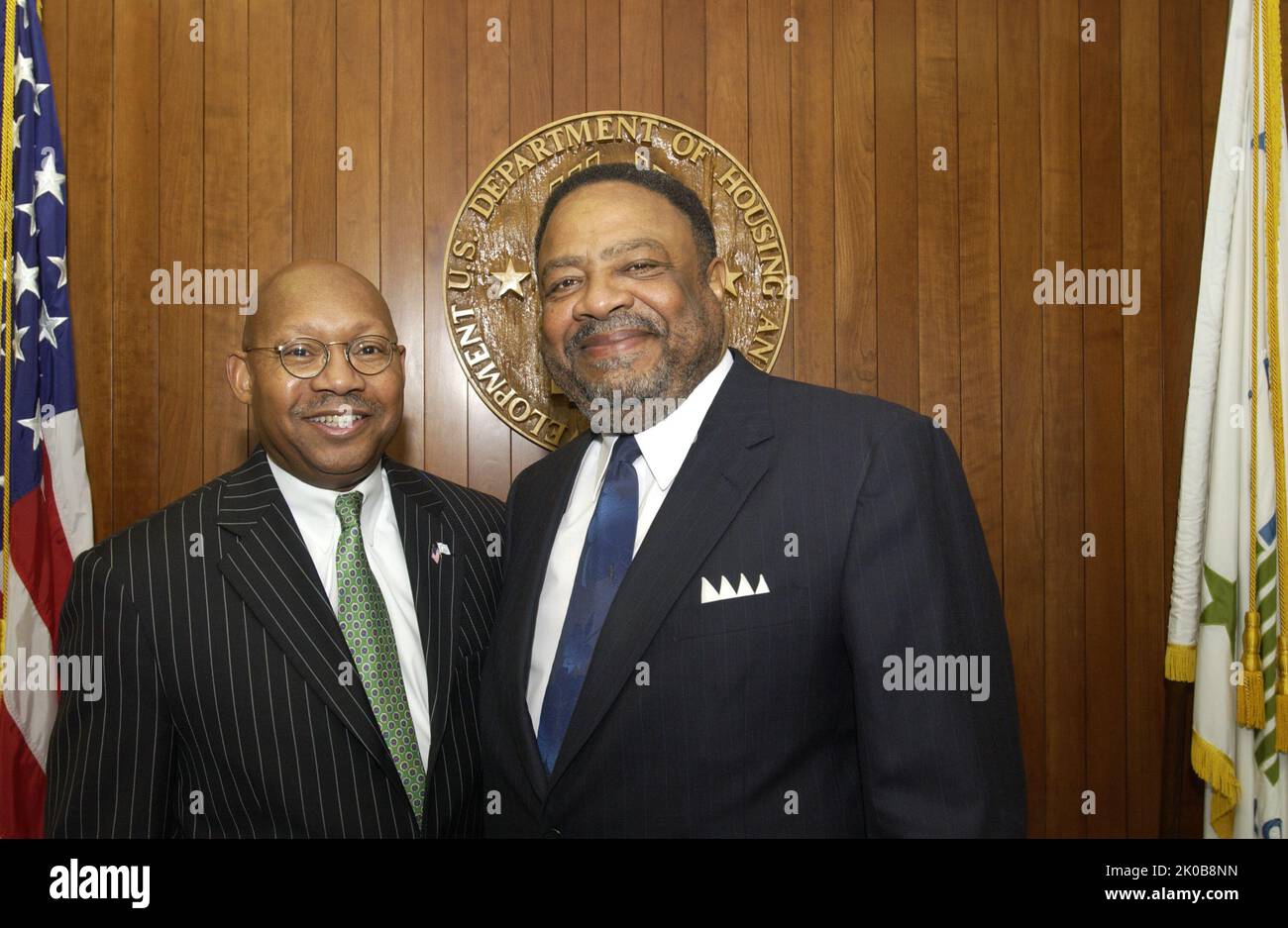 Secretary Alphonso Jackson with Mobile Mayor Samuel Jones - Secretary ...