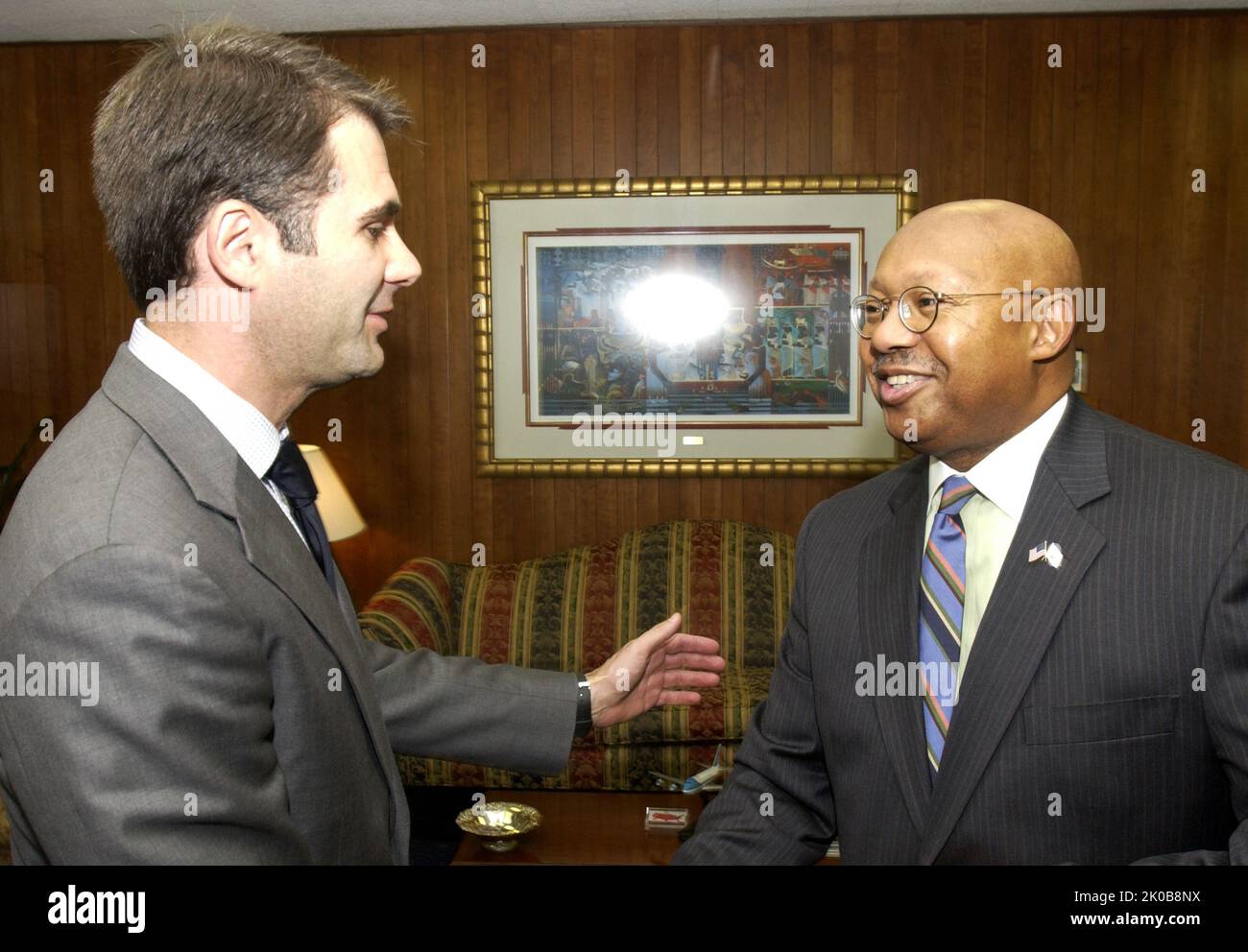 Secretary Alphonso Jackson with South Carolina Lieutenant Governor ...